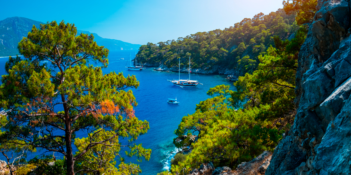 Experience sailing in Turkey from our base in Fethiye | Dream Yacht ...