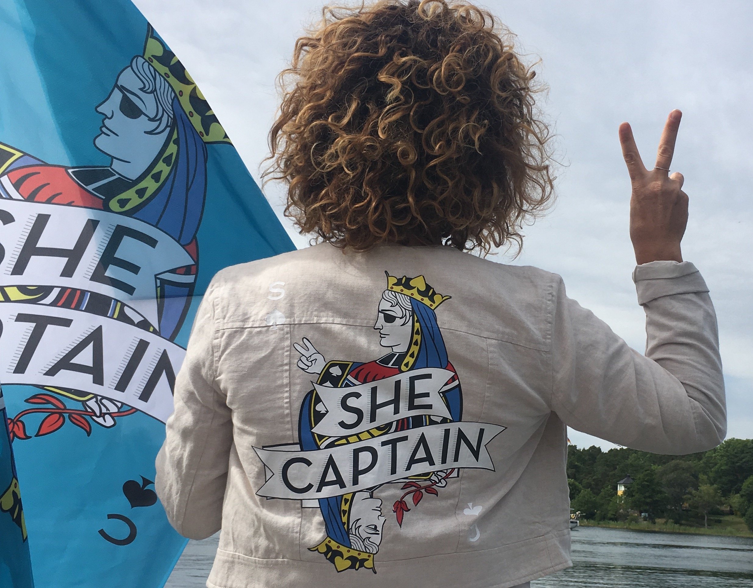 Die schwedische She-Captain übt Manöver an unserer Stockholmer Basis ...